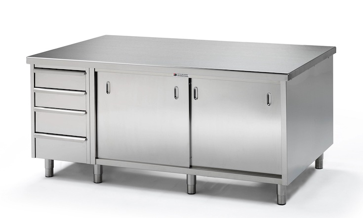 Mobiliers de laboratoire en inox - Blanc-Labo SA