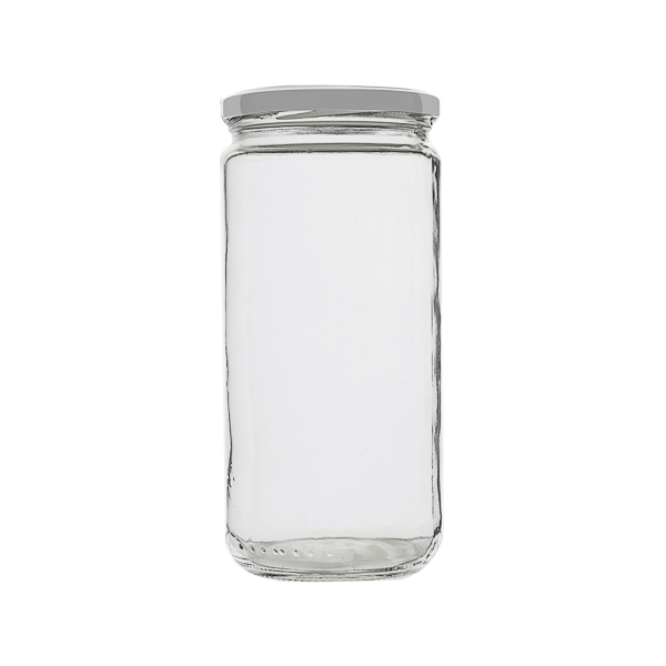 Glass jar with screw cap - Blanc-Labo SA
