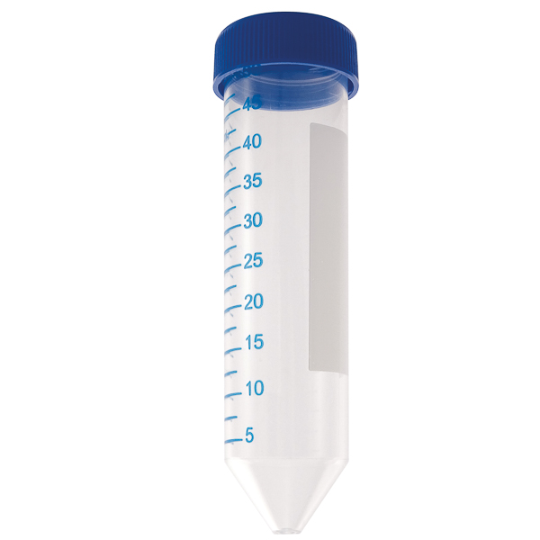Tube à centrifuger, gradué, en PP, 50 ml, Premium Line - Blanc-Labo SA