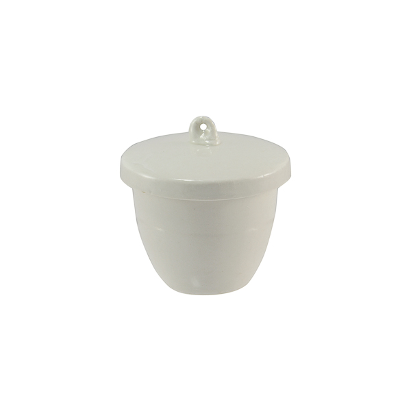Melting crucible medium form, with lid Basic Line - Blanc-Labo SA