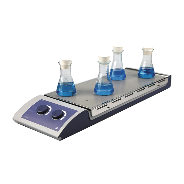 Multi-position magnetic stirrer with heating, H04X10, 10 positions ...
