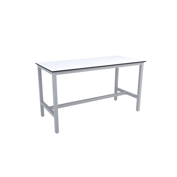 Welded central laboratory table - Blanc-Labo SA