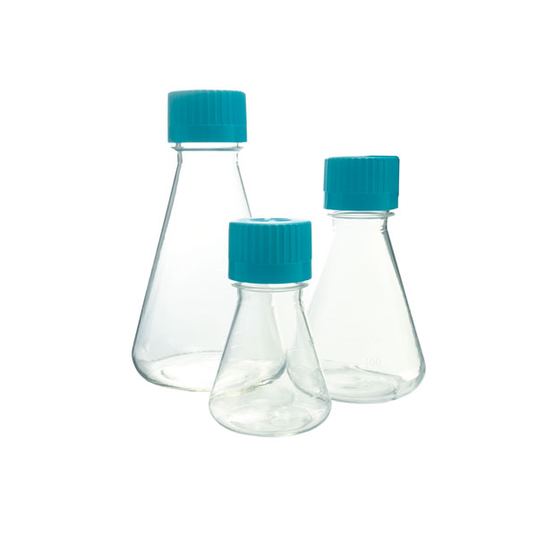 Erlenmeyer flask for cell culture, sterile - Blanc-Labo SA