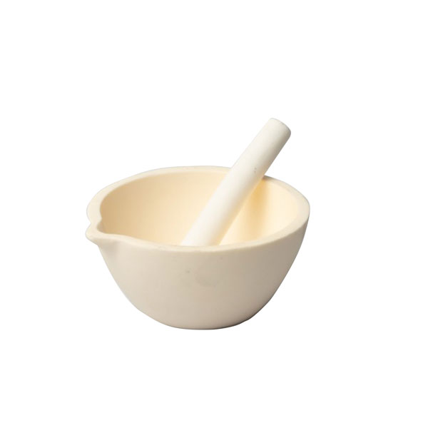 High Alumina Mortar with Pestle Premium Line - Blanc-Labo SA